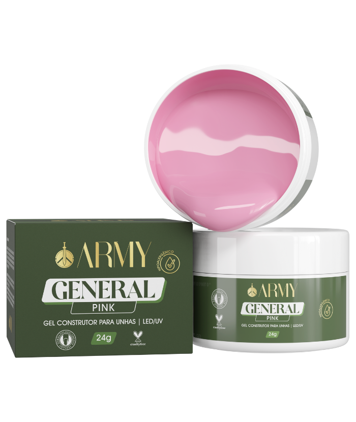 Gel Army General Pink